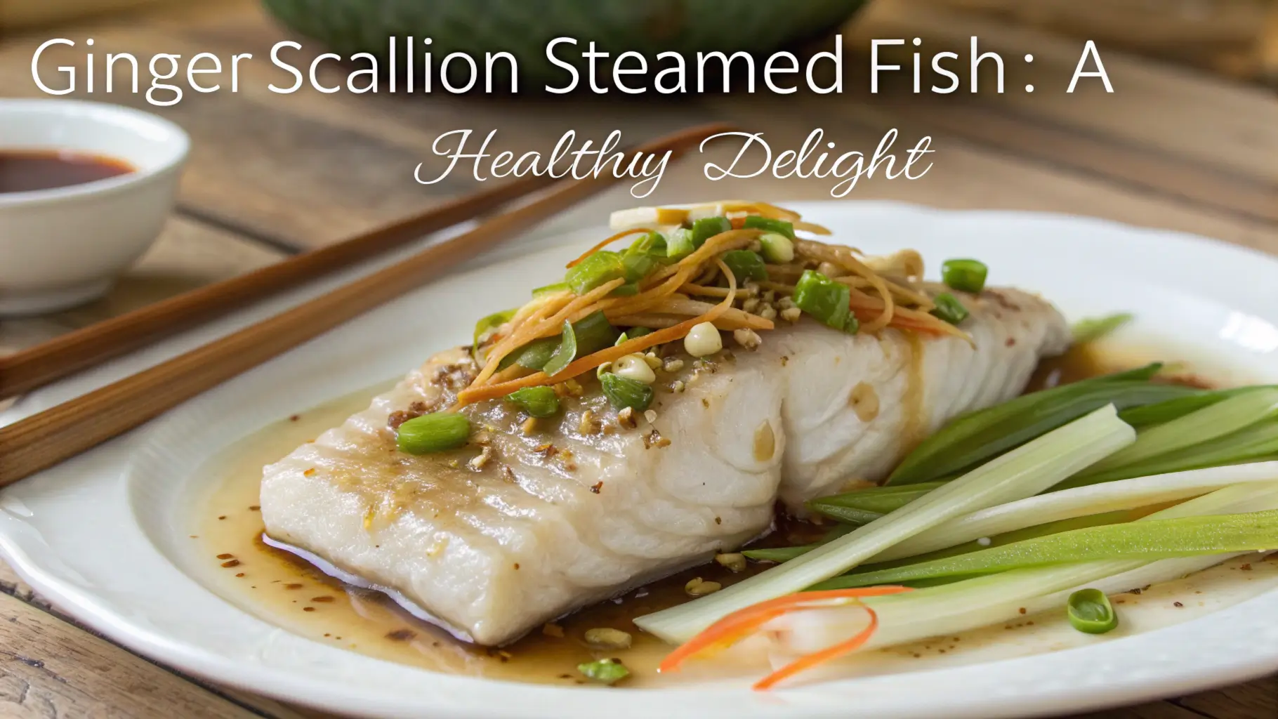 Ginger-Scallion Steamed Fish Recipe: A Healthy Delight - Sadie recipes